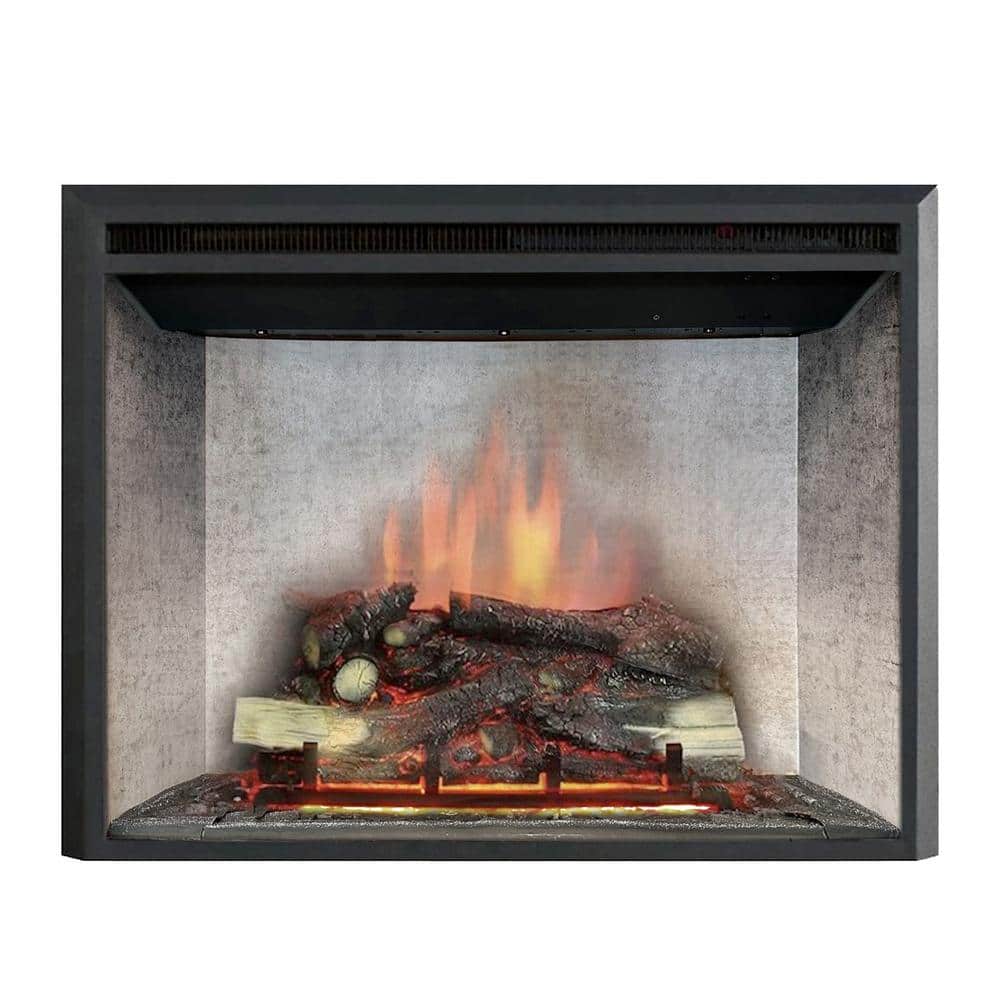 Dynasty Fireplaces Presto Series 2 35 in. LED Electric Fireplace Insert ...