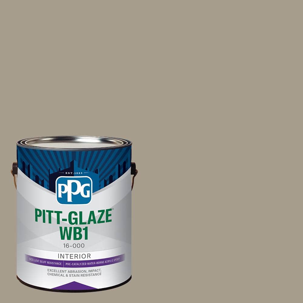 Pitt-Glaze 1 gal. PPG1024-5 Stonehenge Greige Eggshell Interior ...