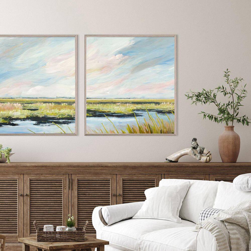 Paragon Marshlands by Kelly 1 Piece Framed Giclee Coastal Art Print 29 ...