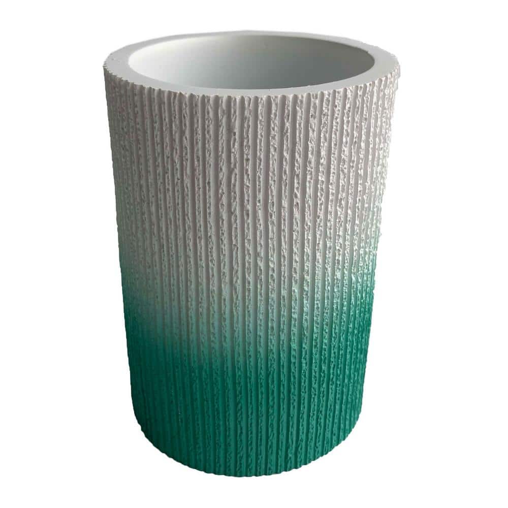Sweet Home Collection Urbana Green Tumbler Bathroom Accessory (1-Piece ...