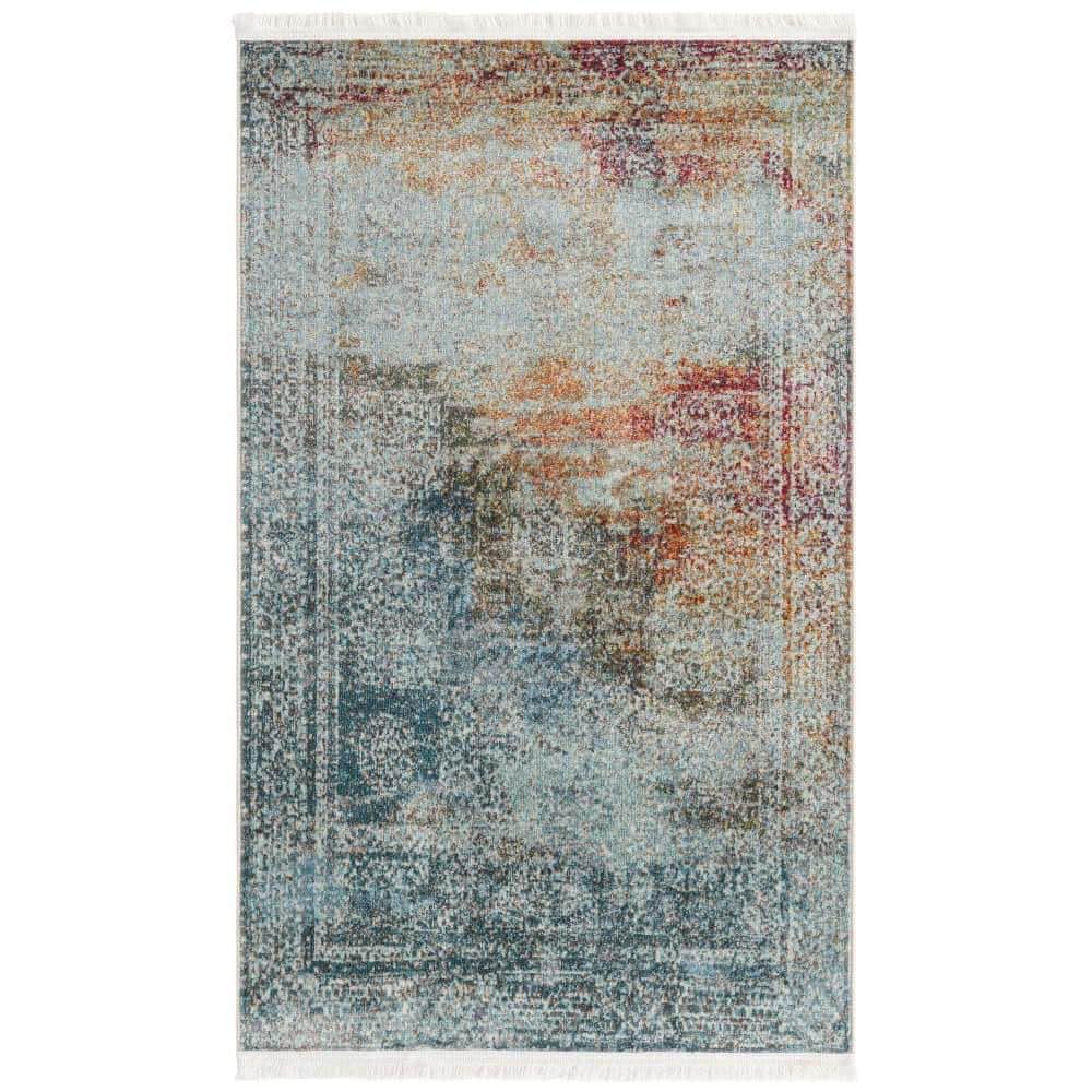 Unique Loom Baracoa Marimelena Multi 3' 0 x 5' 0 Area Rug 3184214 - The ...