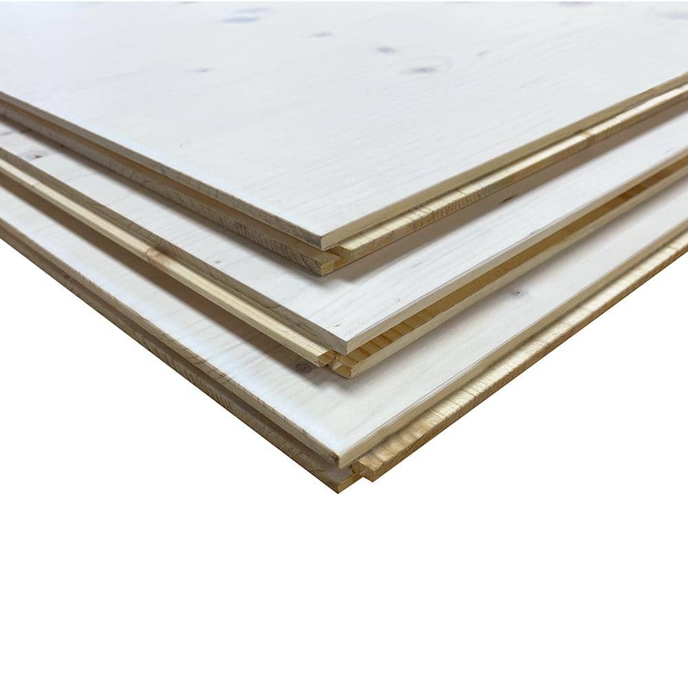 HOUSE OF FARA . 625 in. D x 24 in. W x 48 in. L Unfinished Pine Wood ...