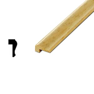 FINISHED ELEGANCE WM163 11/16 x 1-3/8 in. MDF Base Cap Moulding ...