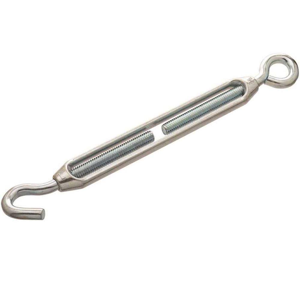 Crown Bolt 7/32 in. x 6-1/4 in. Turnbuckle Hook/Eye 807076 - The Home Depot