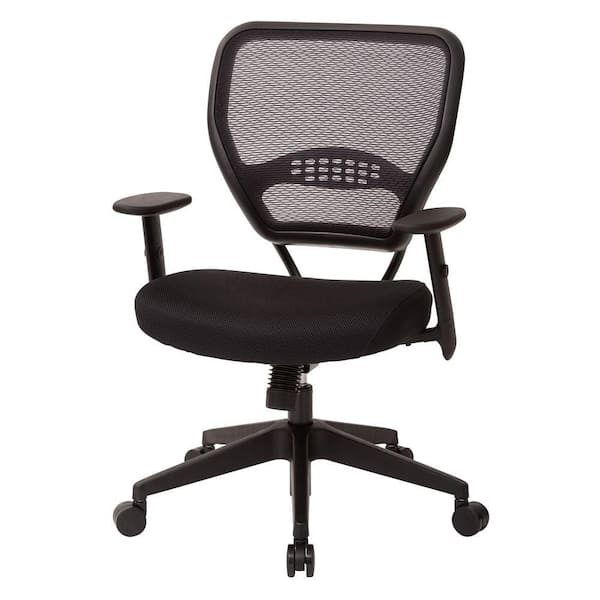 Office Star Products Black AirGrid Back Manager Office Chair-5500 - The ...