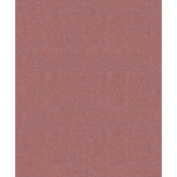 Plain Mottled Texture Rustic Red Matte Finish Vinyl on Non-Woven Non ...