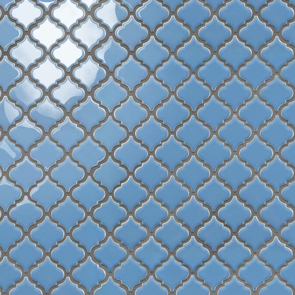 Merola Tile Hudson Tangier Atlantis 12 in. x 12 in. Porcelain Floor and ...