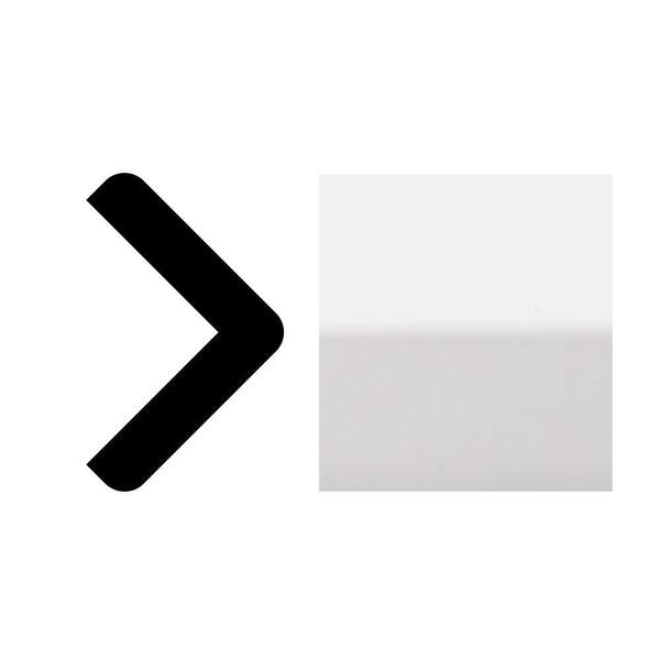 Royal Mouldings 314 1-1/16 in. x 1-1/16 in. x 144 in. PVC Outside ...