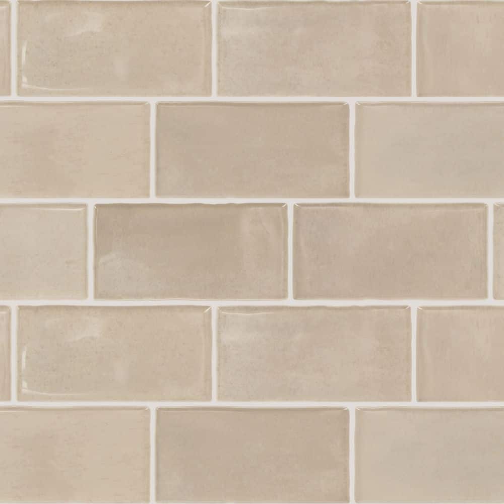 Daltile LuxeCraft Trance 3 in. x 6 in. Glazed Ceramic Wall Tile (528 sq ...