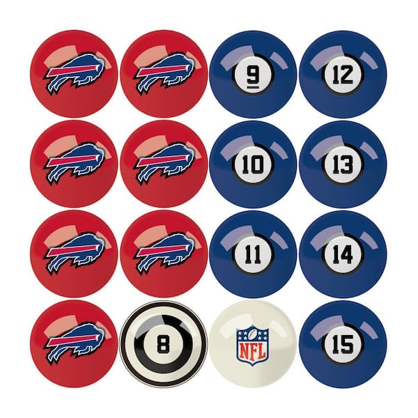 IMPERIAL Buffalo Bills Billiard Balls With Numbers IMP 626-1021 - The ...