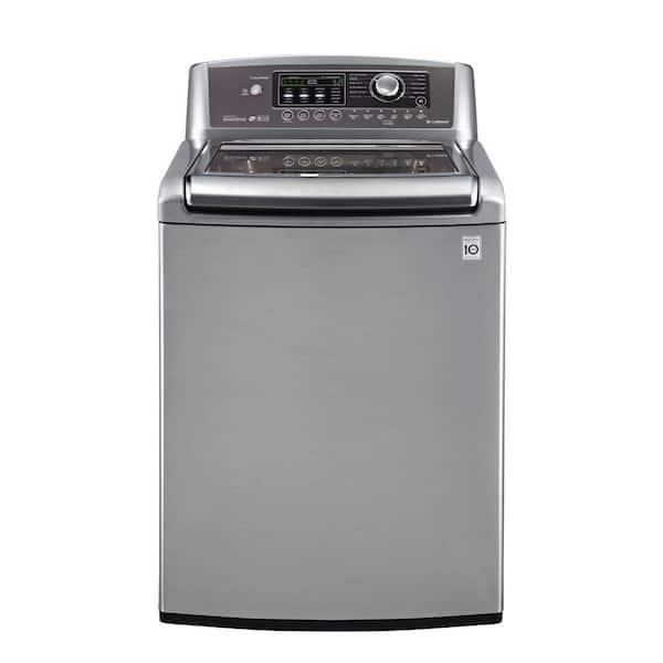LG 4.7 cu. ft. High-Efficiency Top Load Washer in Graphite Steel ...