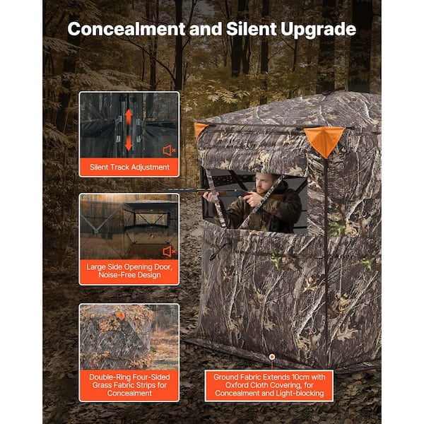 Collapsible Deer Blind Hunting Blind Ground Blind Hunting Tent See Through