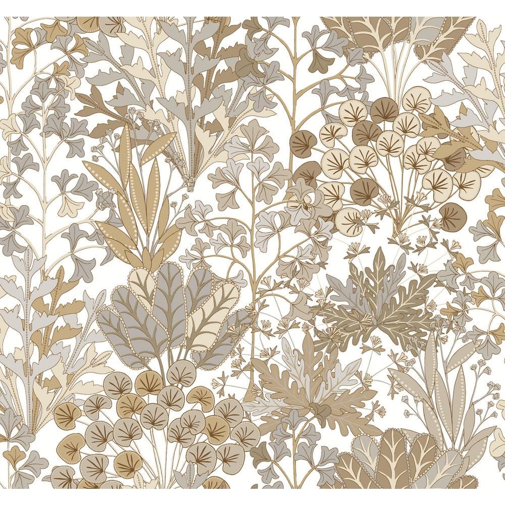 Reviews for York Wallcoverings Neutral Forest Floor Paper Non-Pasted ...