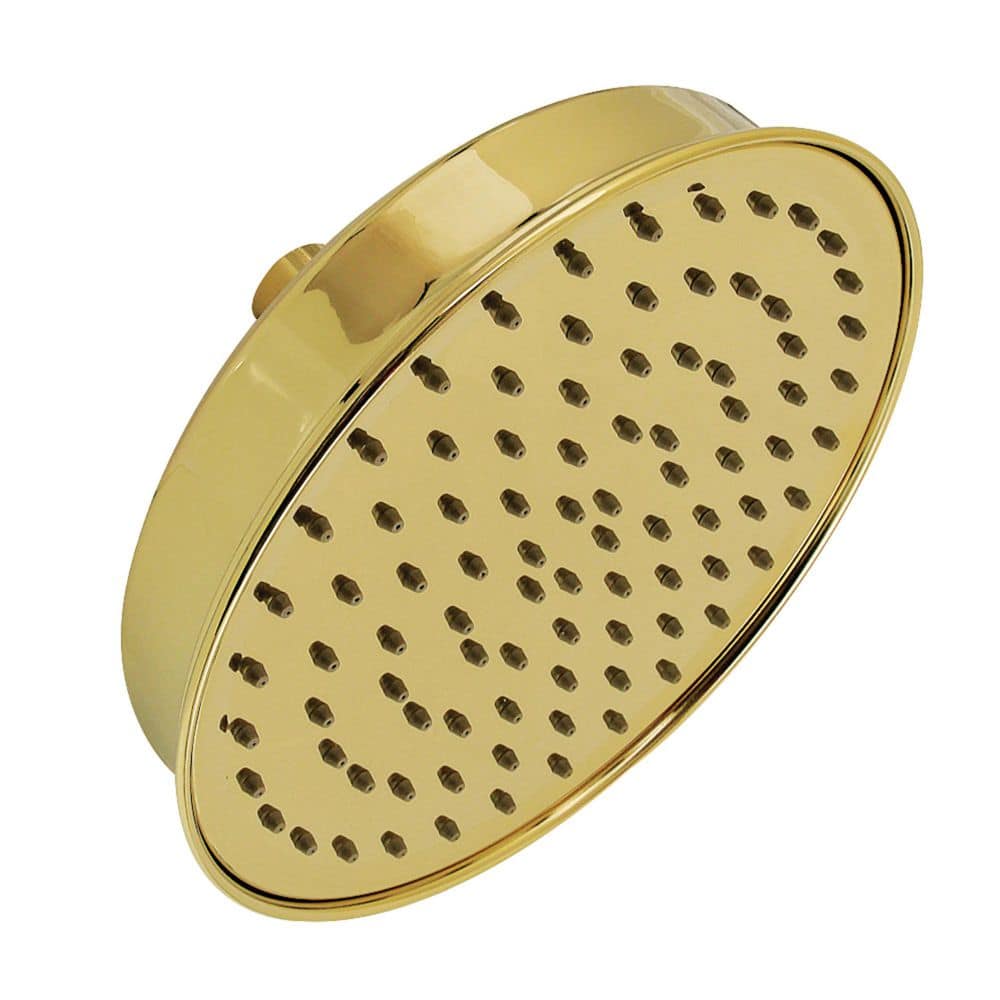 Kingston Brass Shower Scape 1-Spray Pattern 8 in. Wall Mount Rain Fixed ...