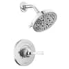 Delta Faryn Single-Handle 5-Spray Shower Faucet in Chrome (Valve ...