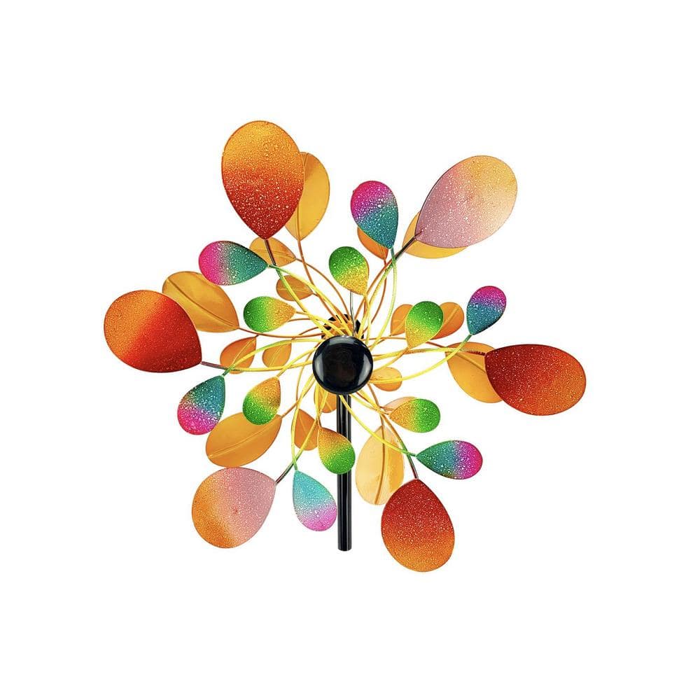 Spinner Yellow Multi-Leaves Small 34353 - The Home Depot