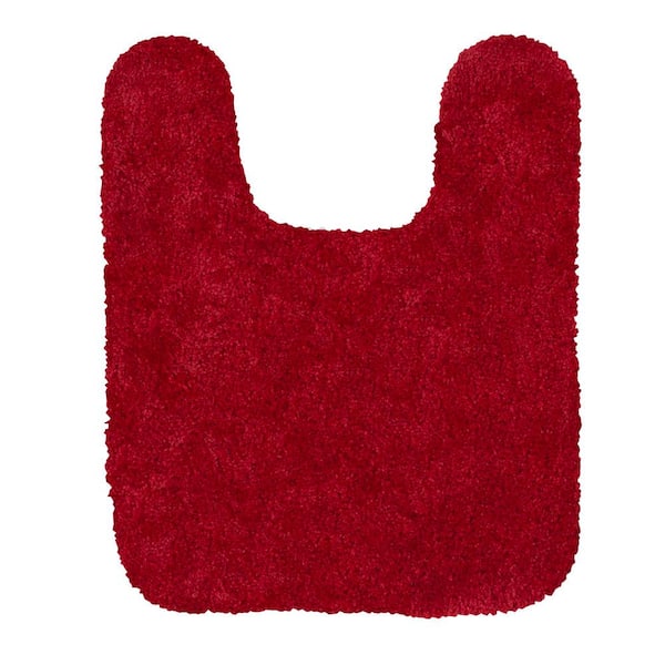 Mohawk Home Royal Scarlet 21 in. x 24 in. Nylon Machine Washable Bath ...