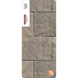 Pavestone Taverna Rec 12 in. x 8 in. x 2 in. Sierra Blend Concrete ...