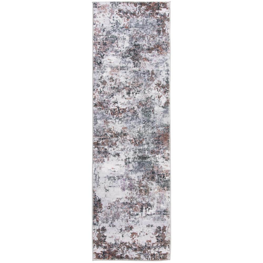 Home Decorators Collection Adare Brown 2 ft. x 7 ft. Runner Area Rug ...