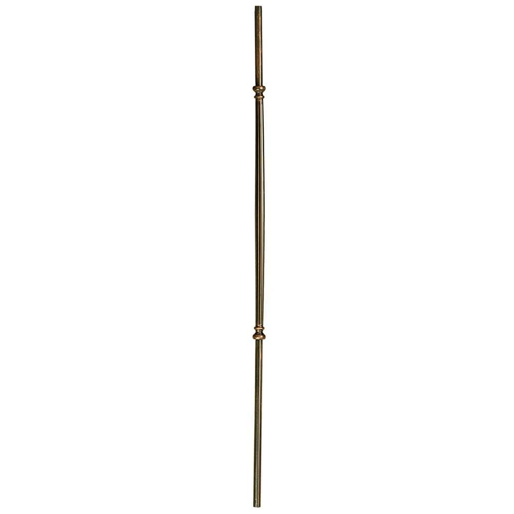 WM Coffman 44 in. x 5/8 in. Oil Rubbed Copper Round Venetian Fluted ...
