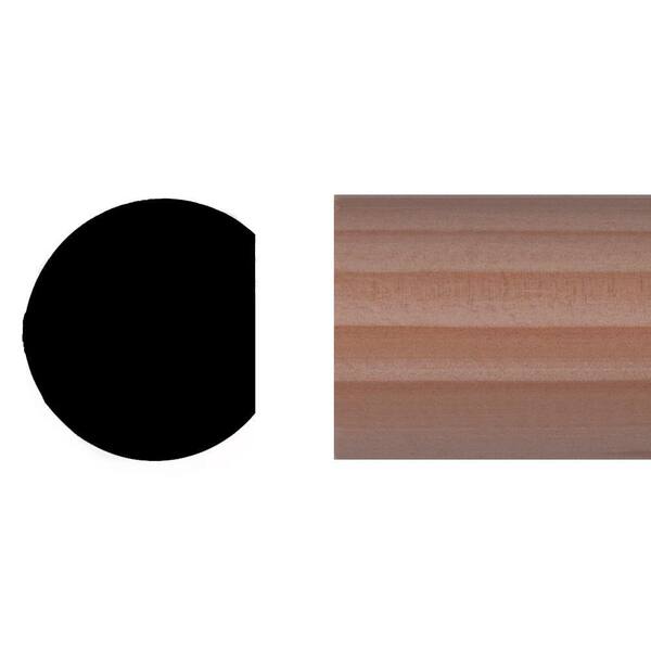 Builder's Choice LWM 231 1-7/16 in. x 1-5/8 in. Hemlock Wood Handrail H ...