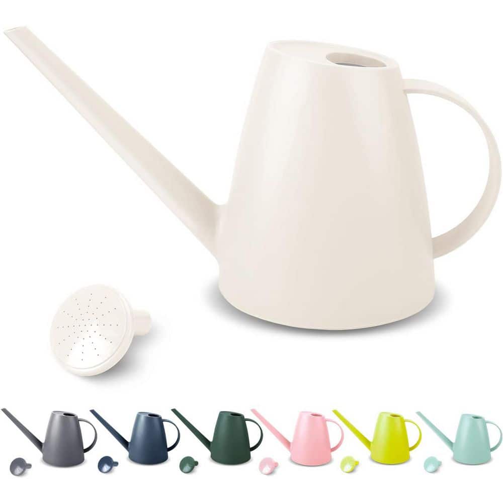 Cubilan 1. 8L (1/2 Gal. ) White Plastic Watering Can-Small Size for ...