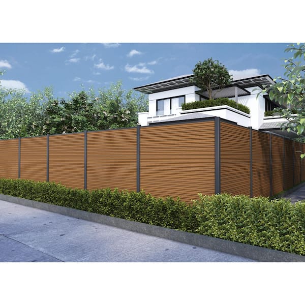 NewTechWood - Composite Fence Panels - The Home Depot