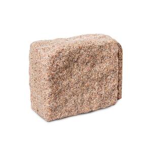 Beuta 7 in x 2.25 in x 4 in CobbleStone (End) Faux Stone Plastic Garden ...