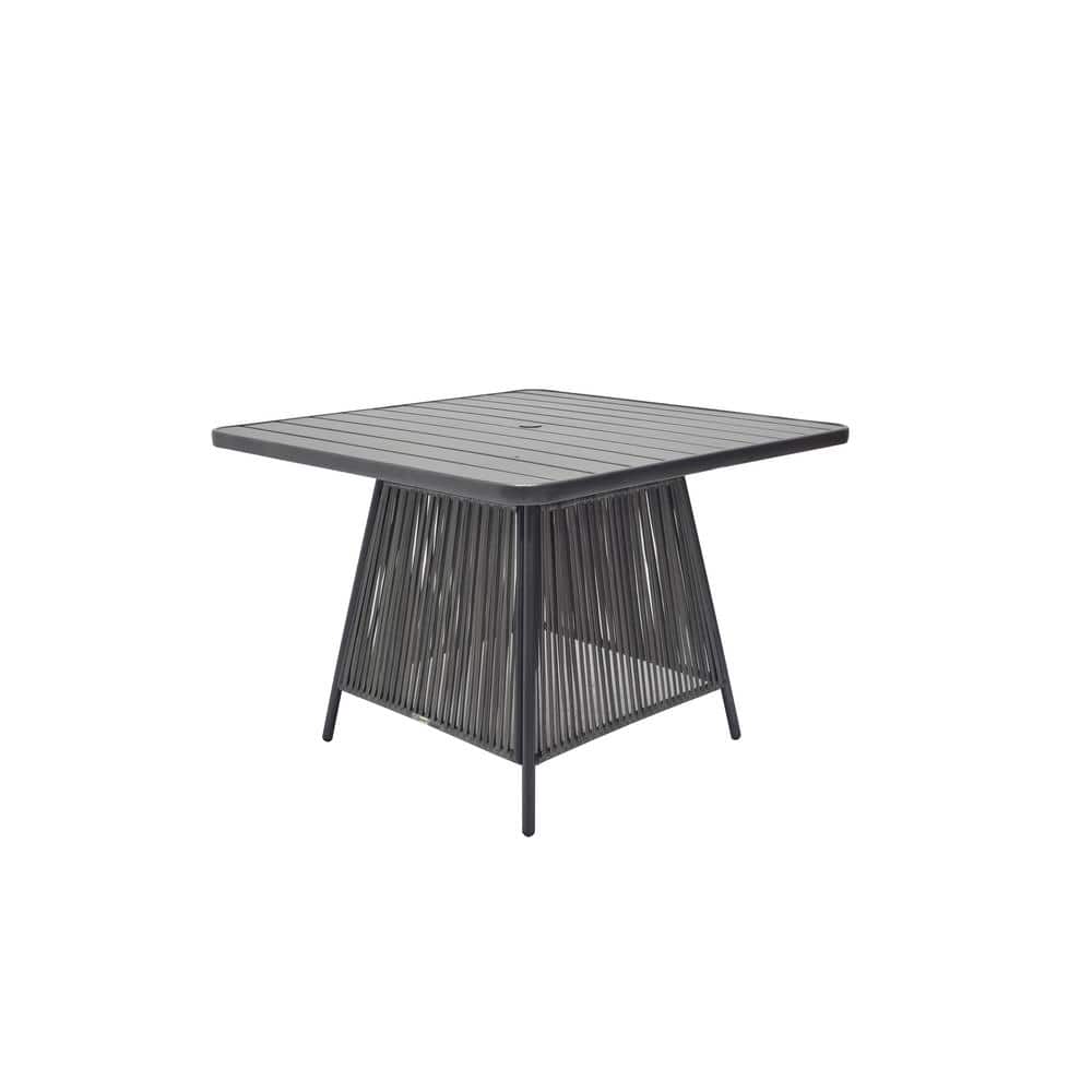 Reviews for Hampton Bay Tolston Metal Outdoor Dining Table Pg 1 The Home Depot