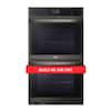 LG 9.4 cu. ft. Smart Double Wall Oven with Fan Convection, Air Fry in ...
