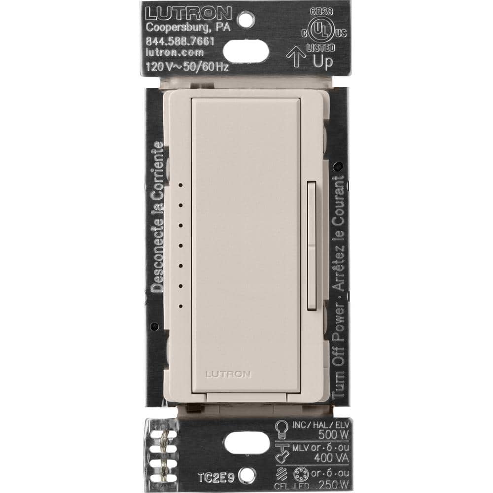 Lutron Maestro PRO LED+ Tap Dimmer Switch for 250W LED, 500W ELV, 400W ...