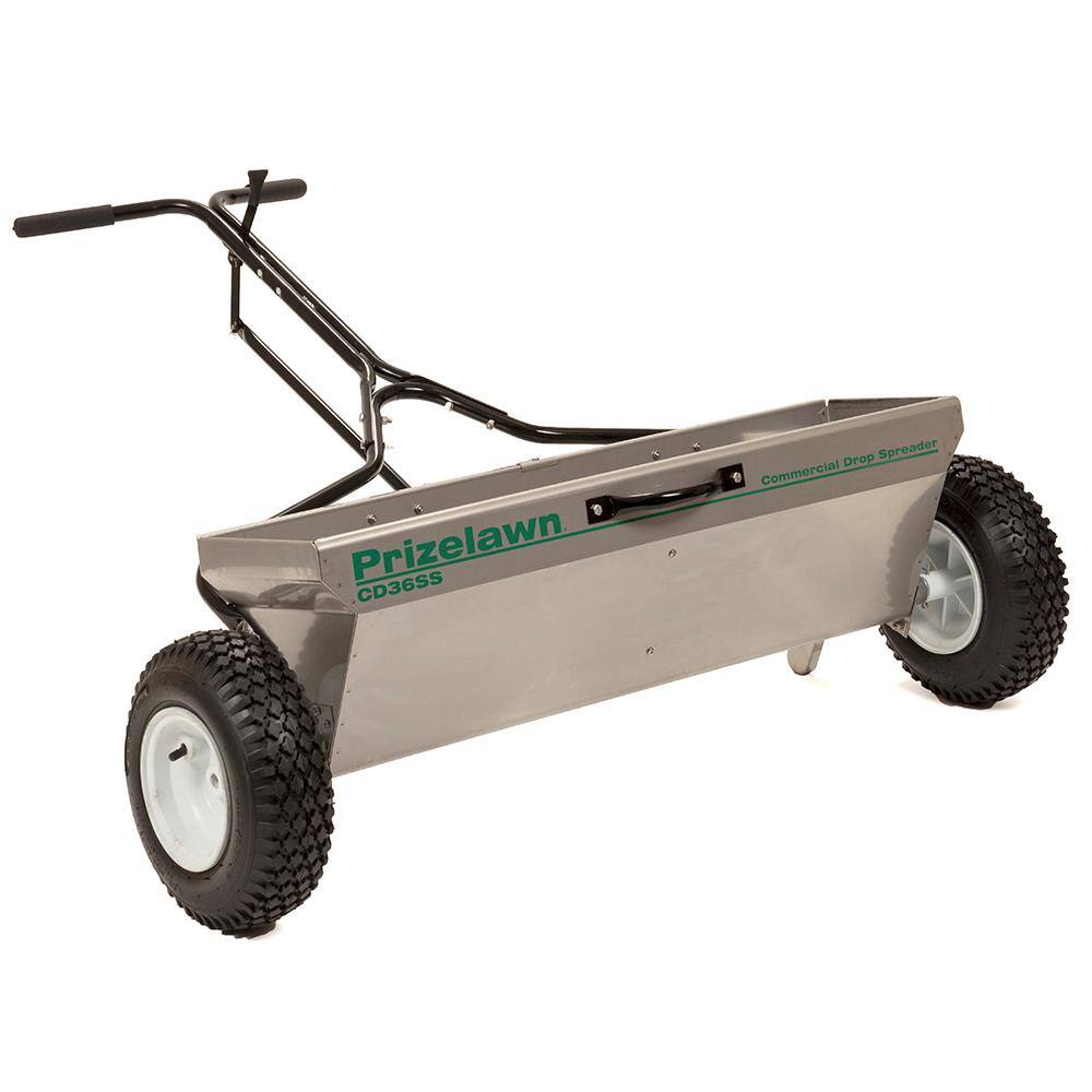 EARTHWAY 100 lbs. Stainless Steel Commercial Drop PCD36S - The Home Depot