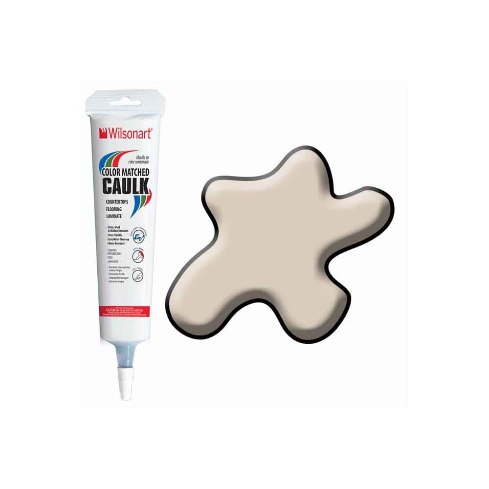 Wilsonart Color Matched 5.5 oz. Tan Soapstone Laminate Caulk WA-4887 ...