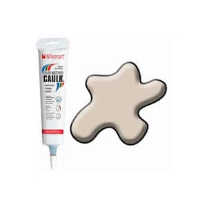 Wilsonart 5.5 oz. Almond Leather Laminate Color Matched Caulk WA-2932 ...