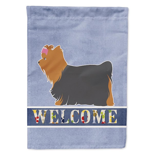 Caroline's Treasures 28 in. x 40 in. Polyester Yorkshire Terrier Yorkie ...
