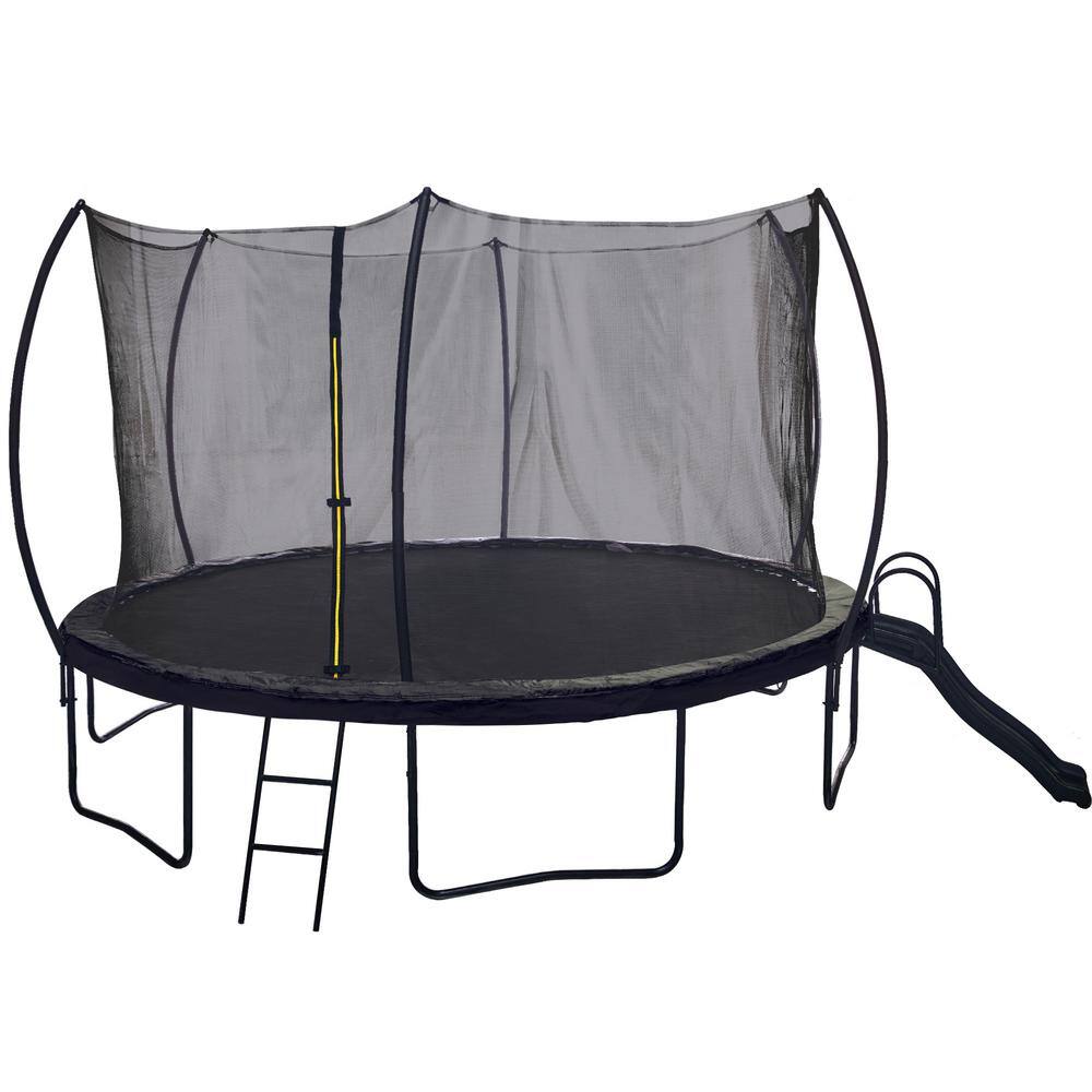 TIRAMISUBEST T-Adventurer 12 ft. Trampoline for Kids with Safety ...