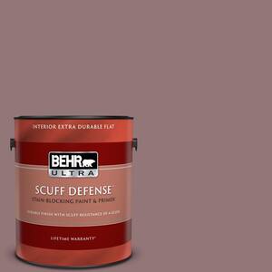 BEHR PREMIUM PLUS 1 gal. #110F-5 Phantom Hue Satin Enamel Low Odor ...