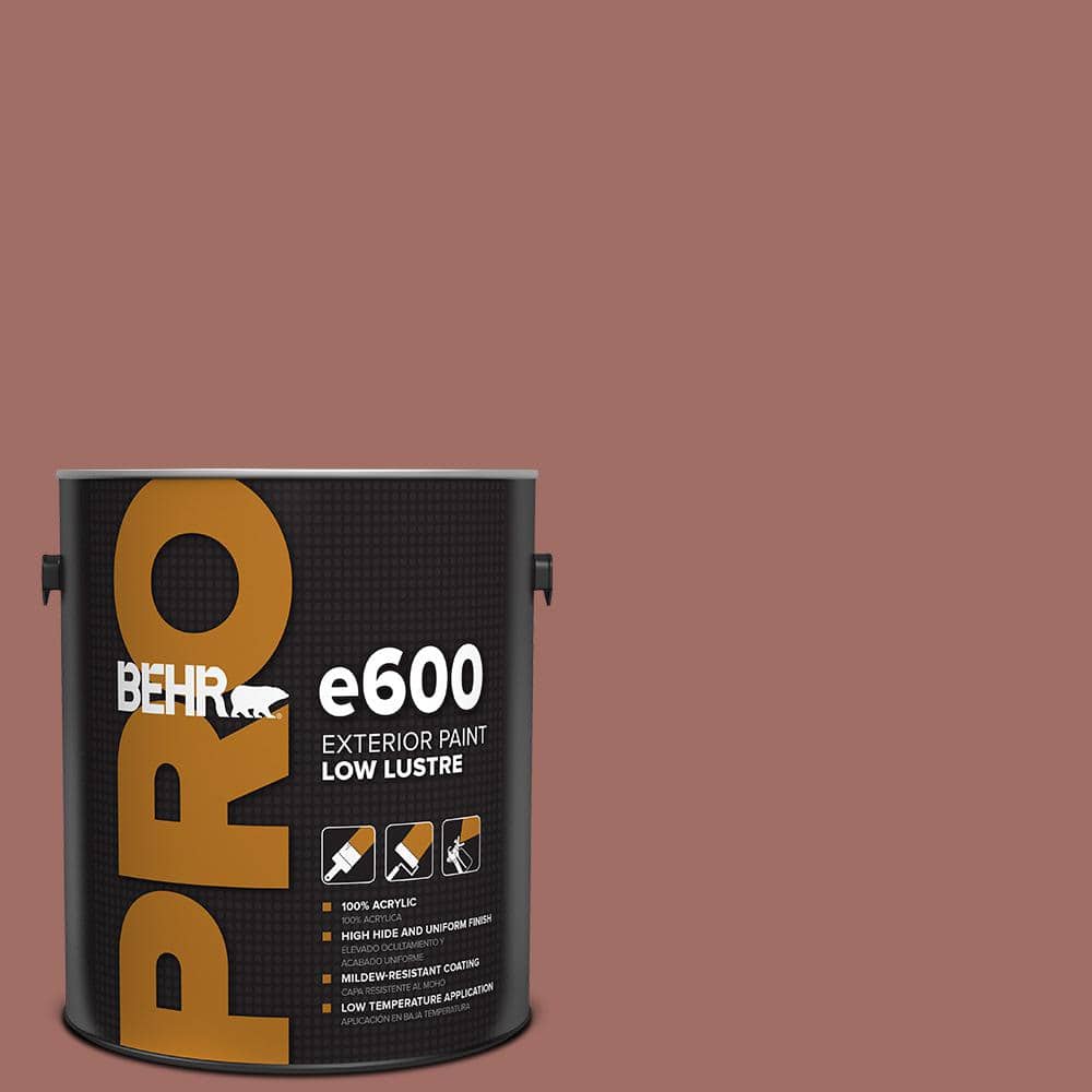 BEHR PRO 1 gal. #190F-5 Brandy Low Luster Exterior Paint PR62301 - The ...