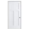 MMI DOOR Shaker Flat Panel 20 in. x 80 in. Left Hand Solid Core Primed ...
