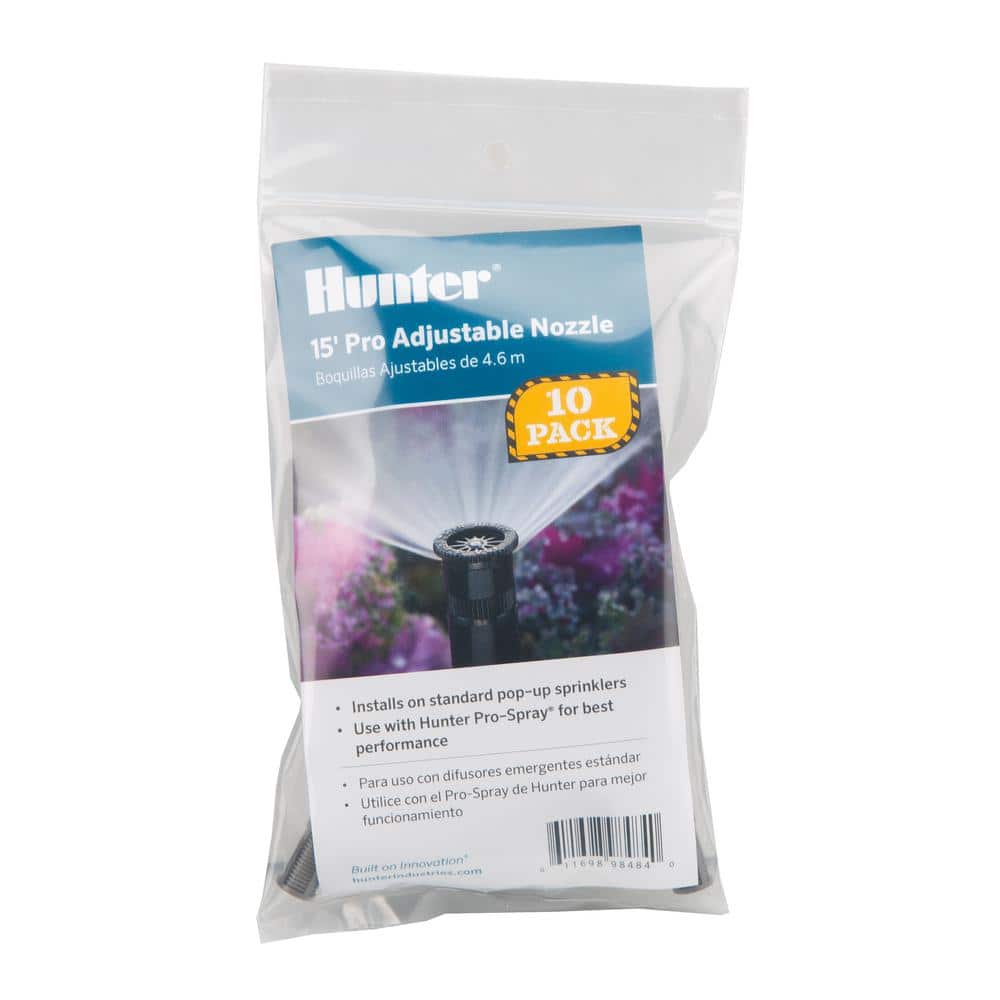 Hunter Industries Pro Adjustable Arc 15 ft. Radius Pop-Up Sprinkler ...