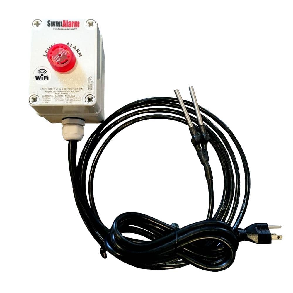 SumpAlarm Indoor/Outdoor High/Low Water Alarm Includes 10 ft ...