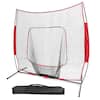 cenadinz 7 ft. x 7 ft. Baseball Softball Teeball Practice Net Batting ...