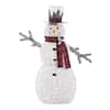 Home Accents Holiday 5 ft Polar Wishes White LED Snowman TY462-2011 ...