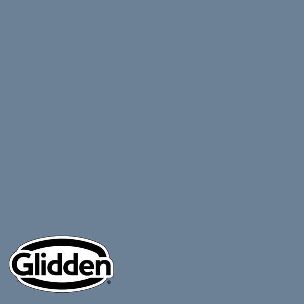 Glidden Premium 1 gal. PPG1163-5 Silver Blueberry Satin Interior Latex ...