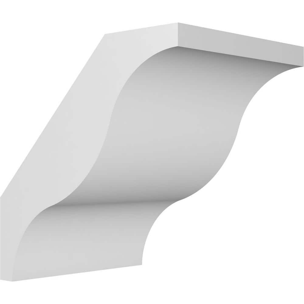 Ekena Millwork Funston 5 in. x 6 in. x 6 in. Architectural Grade PVC ...