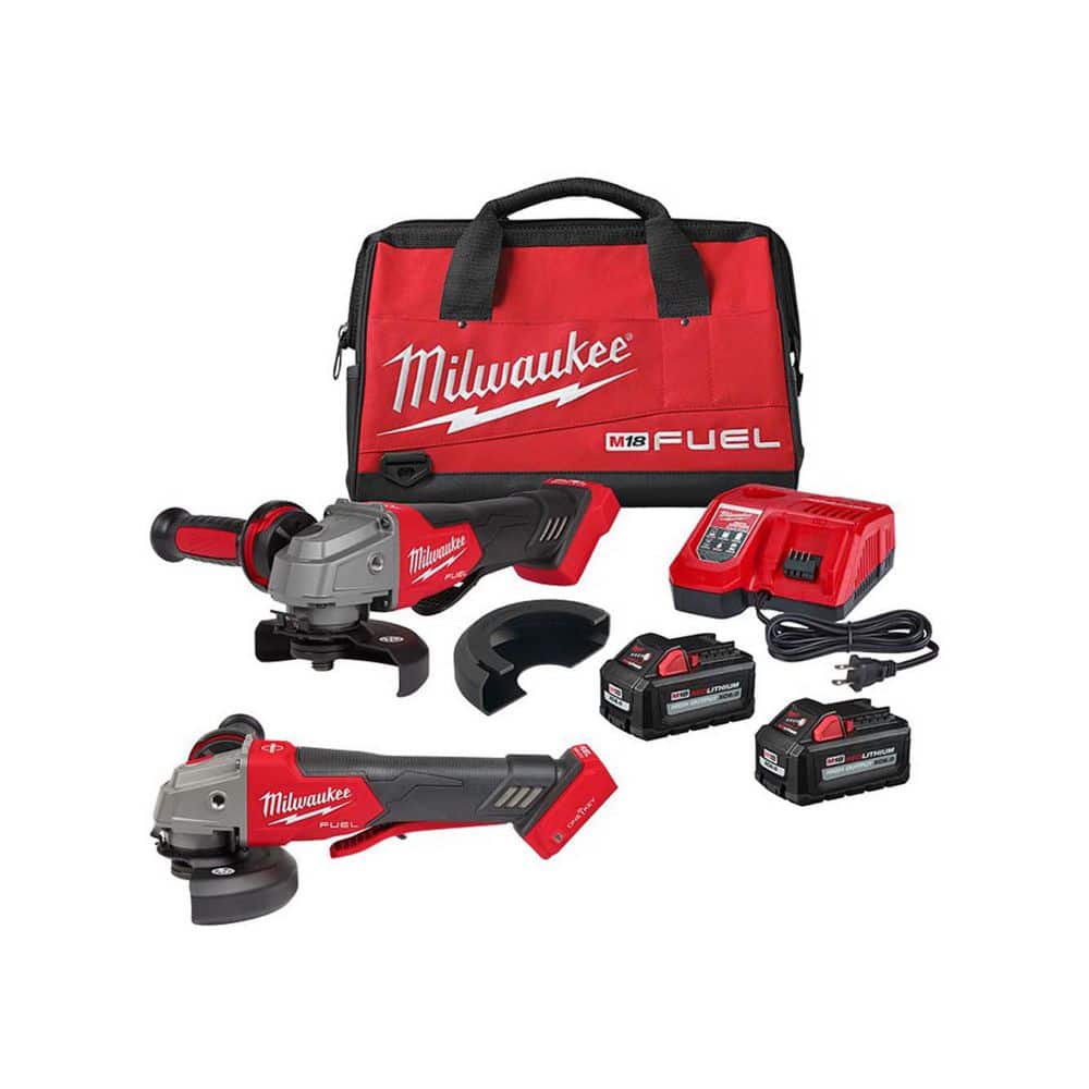 Milwaukee M18 FUEL 18V Lith-Ion Brushless Cordless 4-1/2 in. /5 in ...