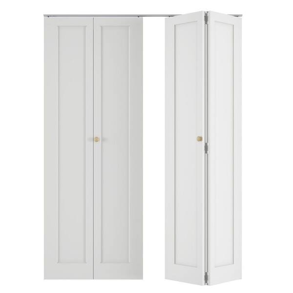 SOCBAZZAR 72 in. x 78.4 in. 1-Panel Hollow Core White Primed Molded ...