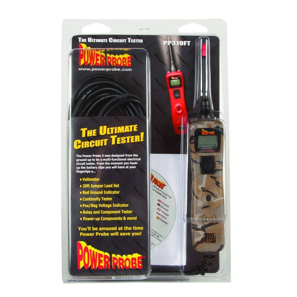 Power Probe Circuit Tester - Camo PP3CSCAMO - The Home Depot