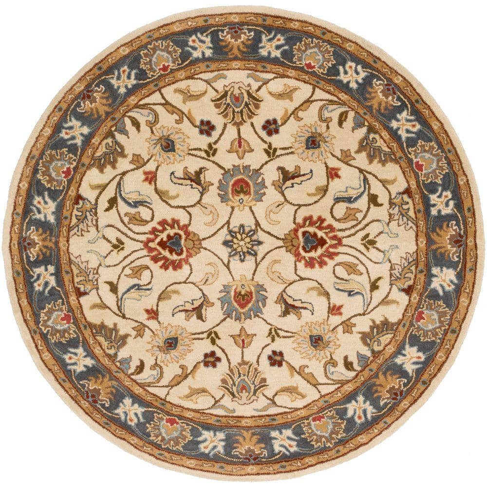 Reviews for Livabliss John Gold 8 ft. x 8 ft. Round Area Rug | Pg 1 ...