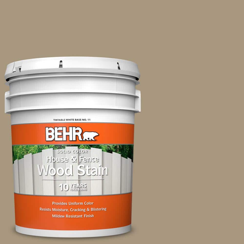 BEHR 5 gal. #SC-151 Sage Solid Color House and Fence Exterior Wood ...